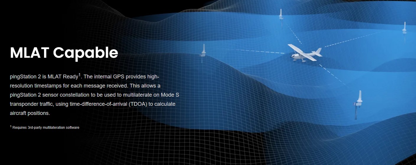 pingStation 3 Networkable Weatherproof 978/1090ADS-B Receiver